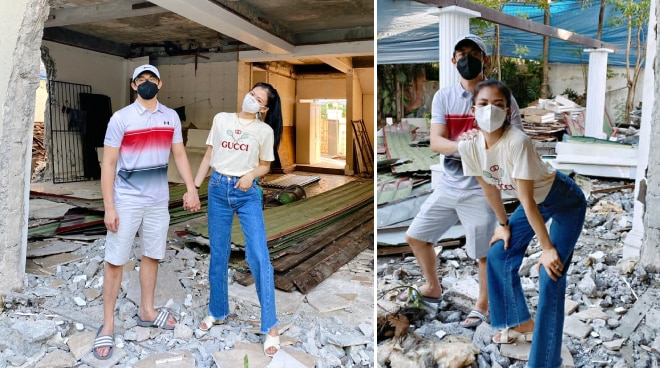 LOOK: Alex Gonzaga and Mikee Morada start building their future home ...