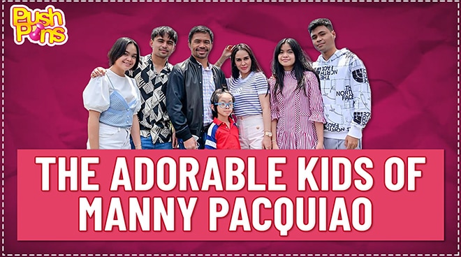 The adorable kids of Manny Pacquiao | Pushpins | PUSH.COM.PH