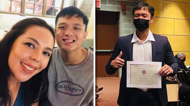 Alma Concepcion’s son makes it to dean’s list of a prestigious ...