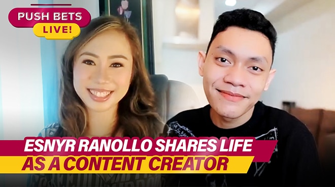 Esnyr Ranollo shares life as a content creator | PUSH Bets Live | PUSH ...