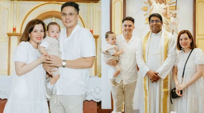 LOOK: Desiree Del Valle and Boom Labrusca’s son Bash gets baptized ...