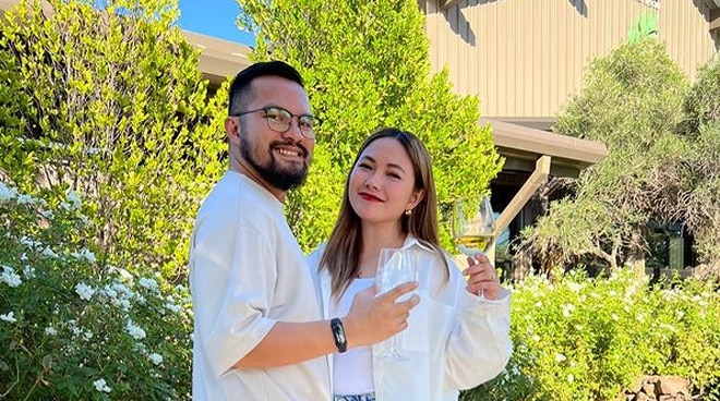 LOOK: Yeng Constantino and husband Yan Asuncion enjoy wine tasting in ...