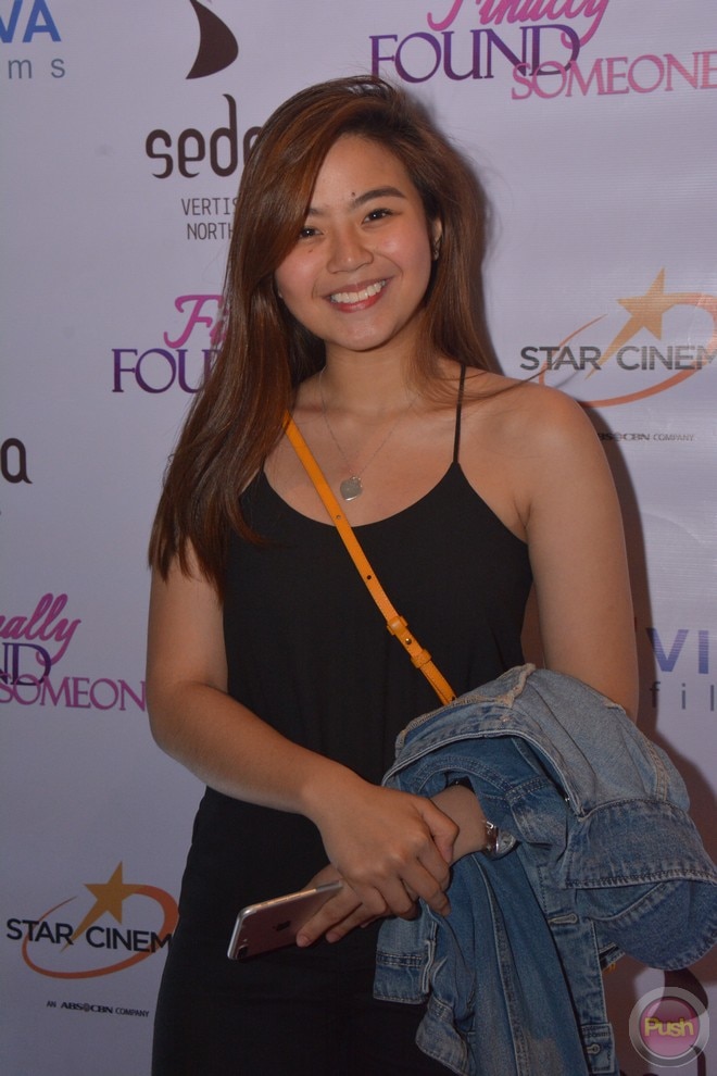 Stars present at the Finally Found Someone's premiere at the Ayala Vertis North | PUSH.COM.PH ...