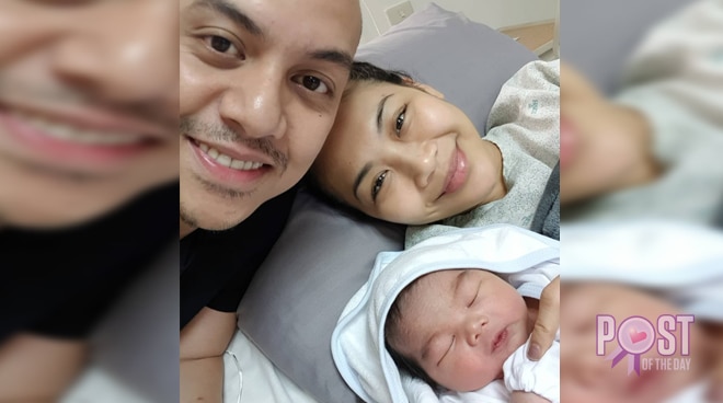 LOOK: Archie Alemania and Gee Canlas welcome their new baby | PUSH.COM ...