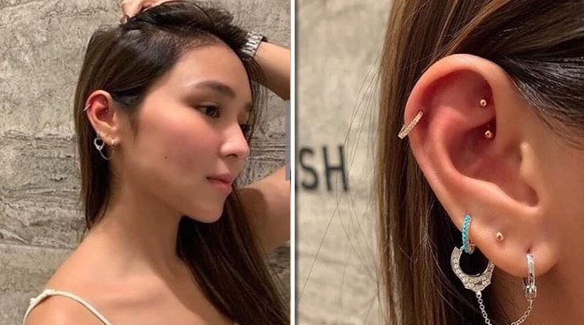 LOOK: Kathryn Bernardo’s newest ear piercings cost 300K pesos | PUSH.COM.PH
