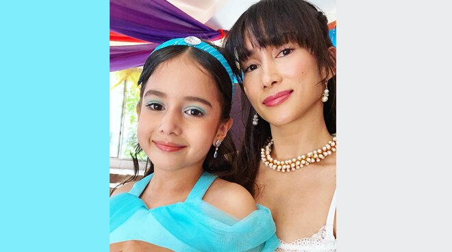 Look Ina Raymundos Daughter Transforms Into Princess Jasmine At 7th