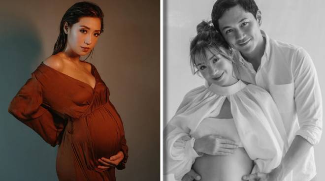 LOOK: Kryz Uy in laidback maternity shoot | PUSH.COM.PH: Your ultimate ...